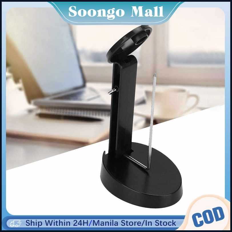 Desk Receipt Holder Stainless Steel Wall-mounted Ticket Fork Stand Memo ...