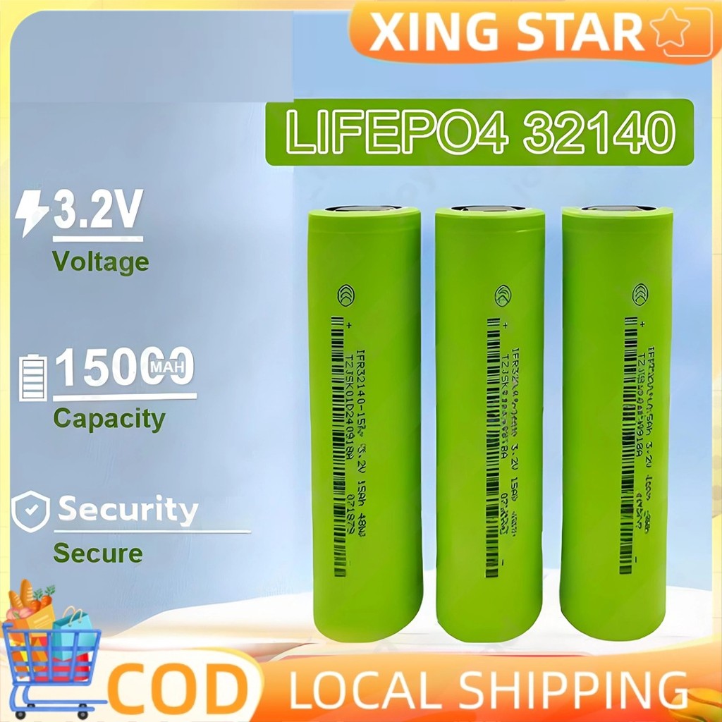 LIFEPO4 32140 Battery Capacity 3.2V 15000mAh, Lithium, Phosphate 3.2V ...