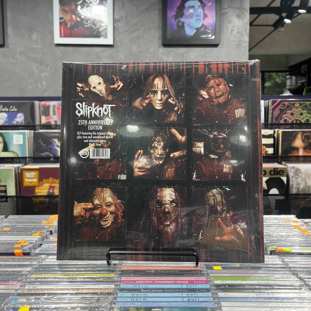 SLIPKNOT Self Titled (25th Anniversary Edition) Vinyl (Black, 2LP ...