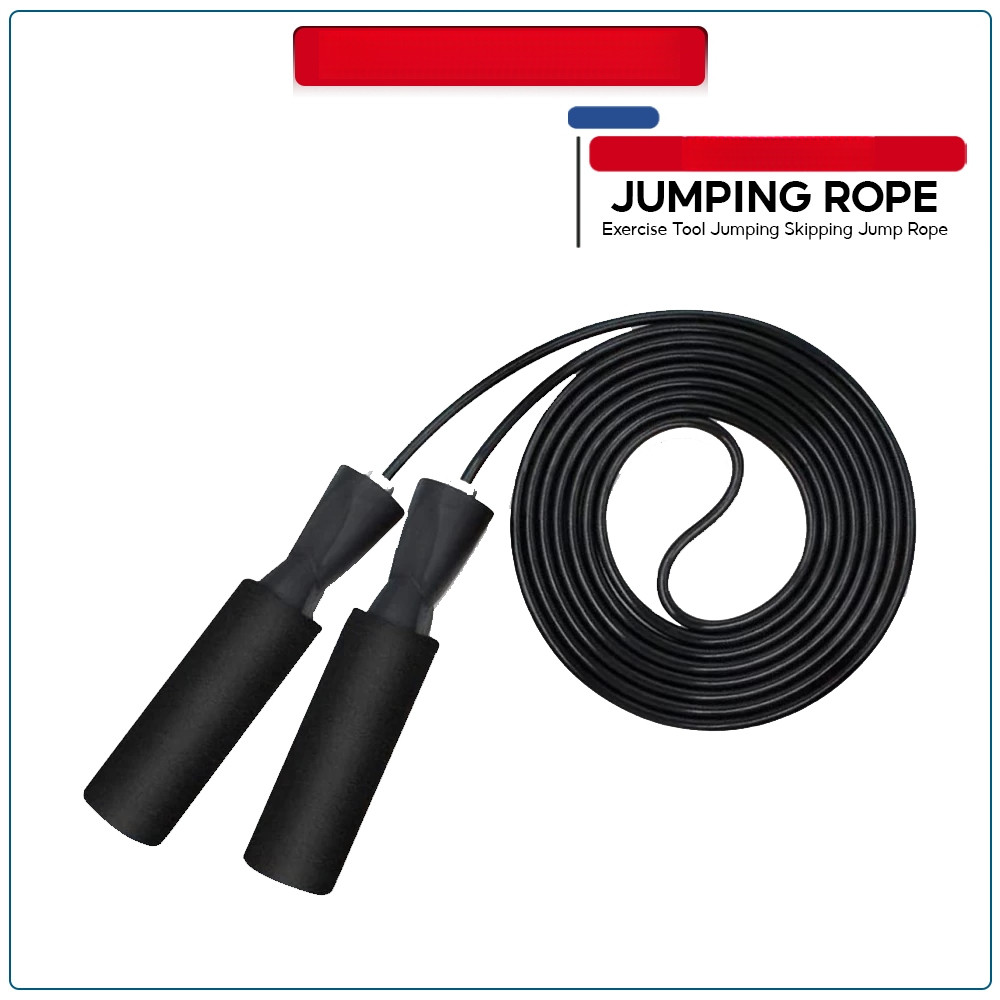 Exercise Tool Jumping Skipping Jump Rope Adjustable Bearing Speed ...