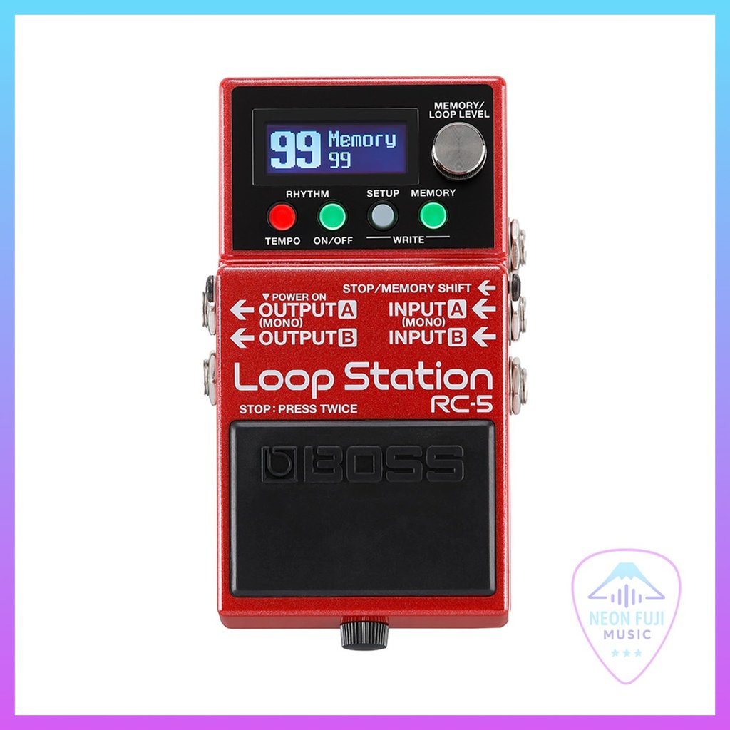 BOSS RC-5 Loop Station Looper, Compact Stereo Compatible, Up to 13 ...