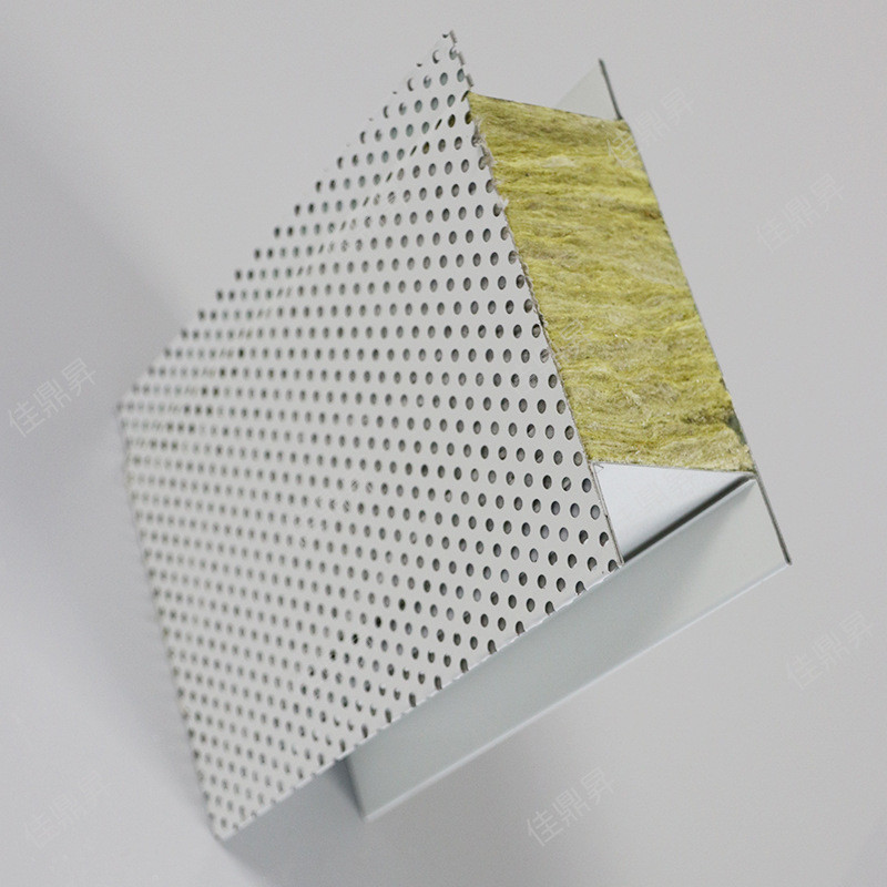 Rock Wool Acoustic Absorption Soundproofing Insulation Board Fireproof ...