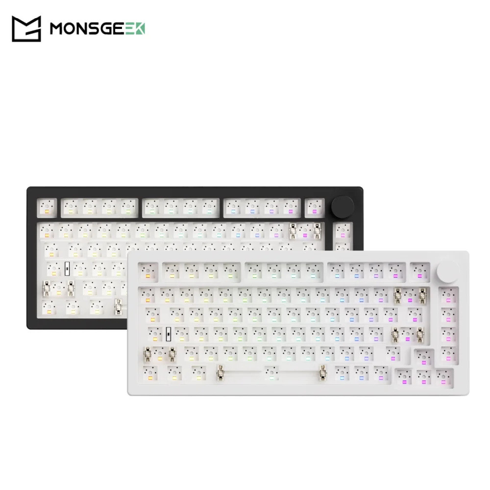 Akko Monsgeek M1 V5 Tri-mode Mechanical Keyboard Barebone Kit Via 75% 3 ...