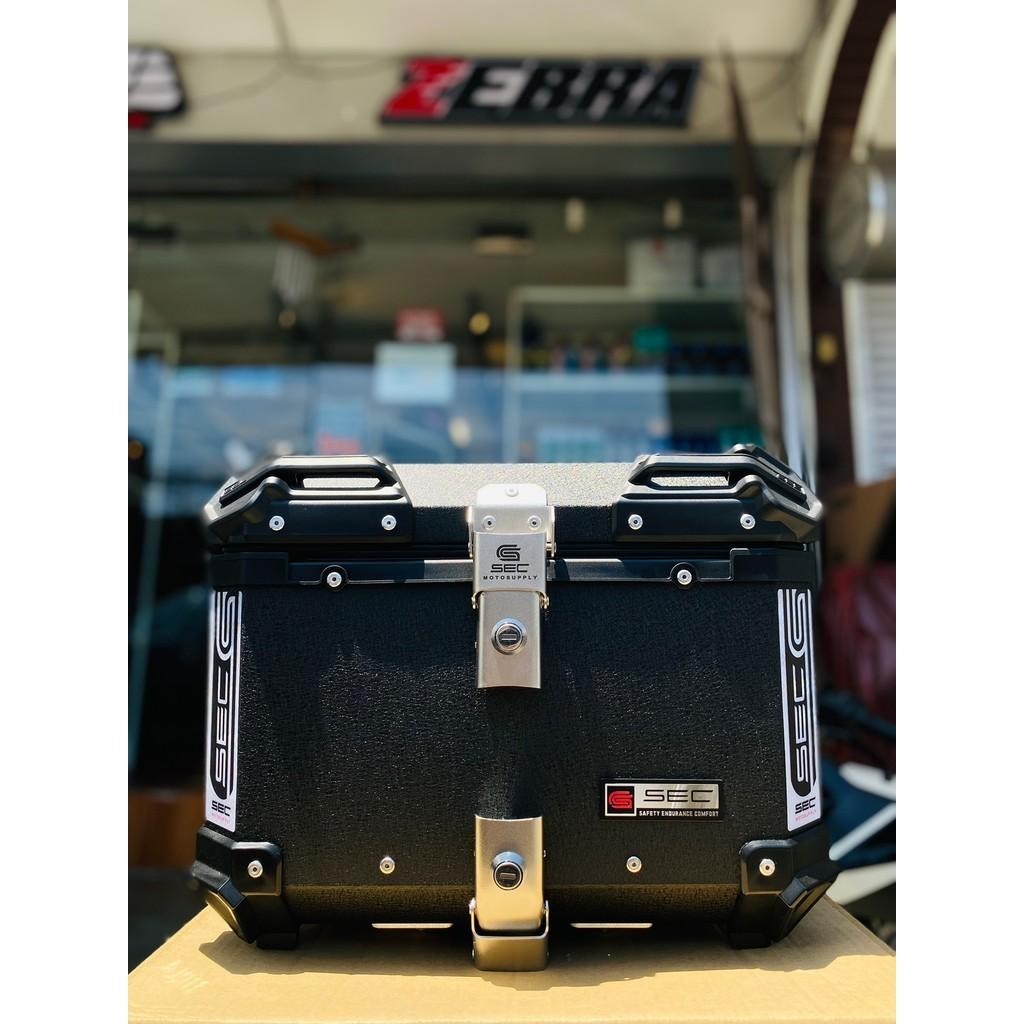 SEC TOPBOX ALLOY AND HARDPLASTIC MOTORCYCLE BOX | Shopee Philippines