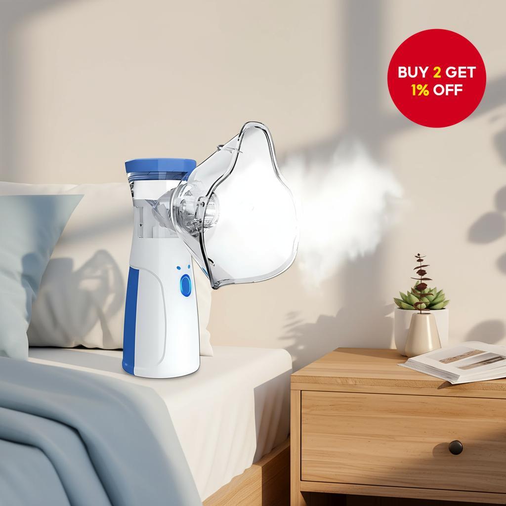 Kids Nasal Nebulizer – Japanese Technology, Portable Design & Built-in ...