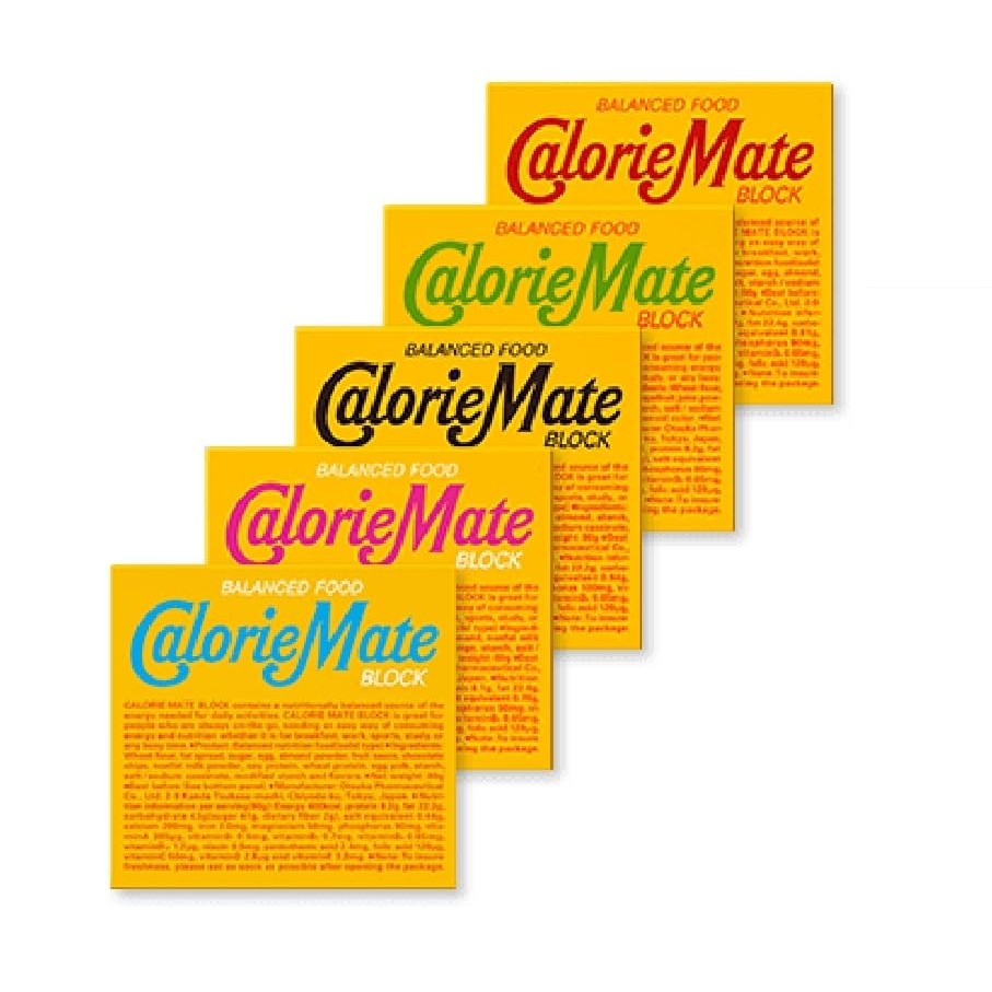 Otsuka Pharmaceutical Calorie Mate Block 4-piece set of 5 types, each 1 ...
