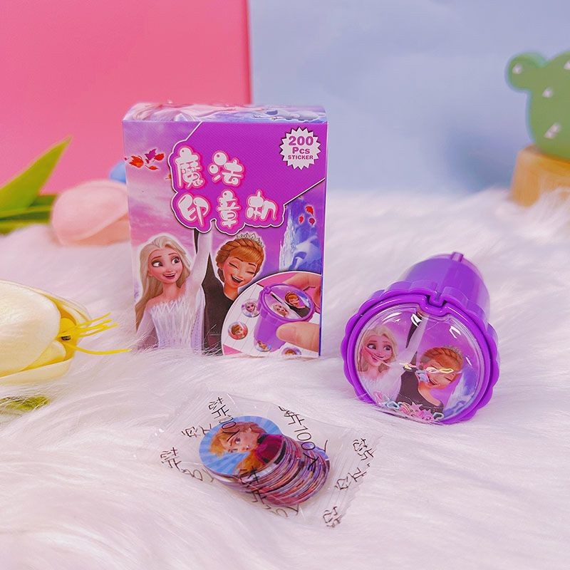 2025 New Style Princess Elsa Seal Sticker Toy Sanrio Kuromi Ice ...