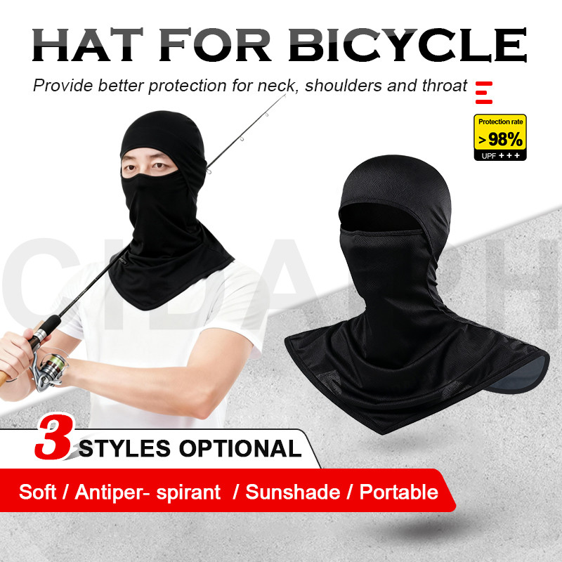 Balaclava Long Face Neck Cover, 360° Full Sun Protection, Breathable ...