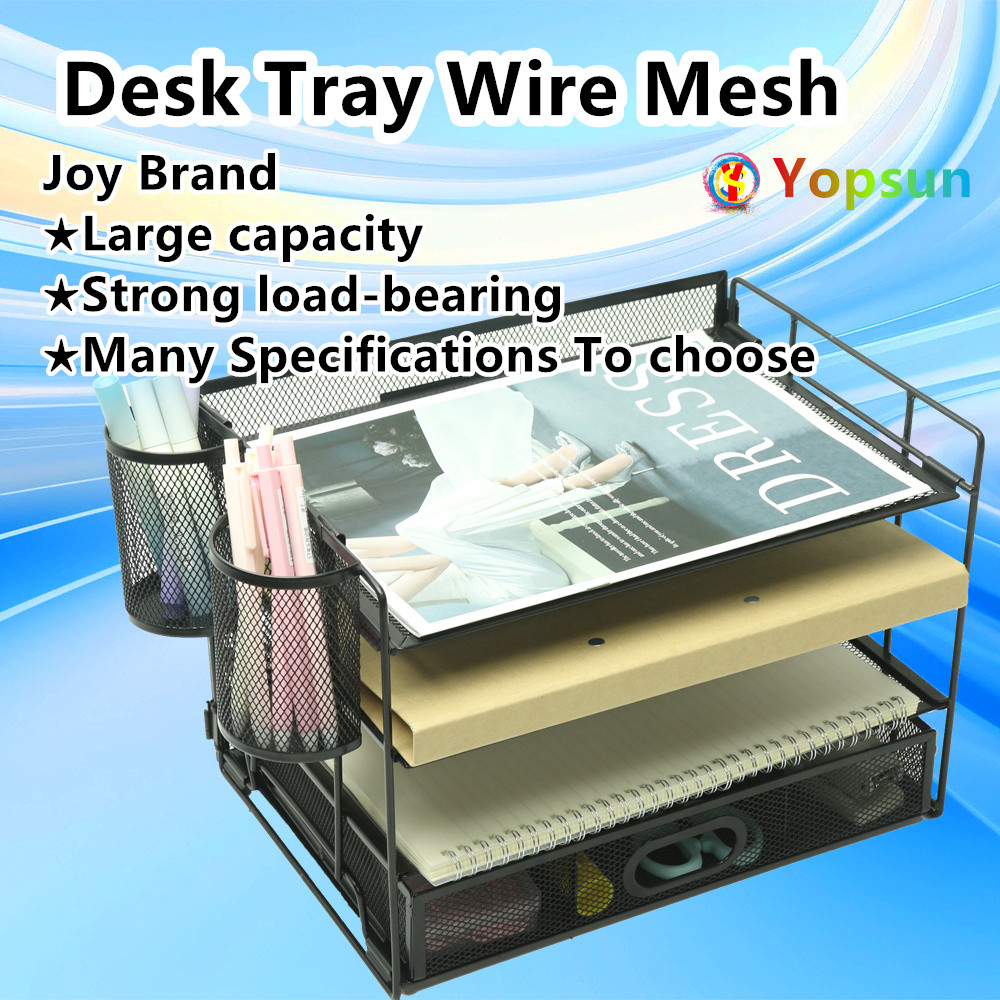 Multi Layer File Rack, Desktop Office Data Rack Horizontal And Vertical ...