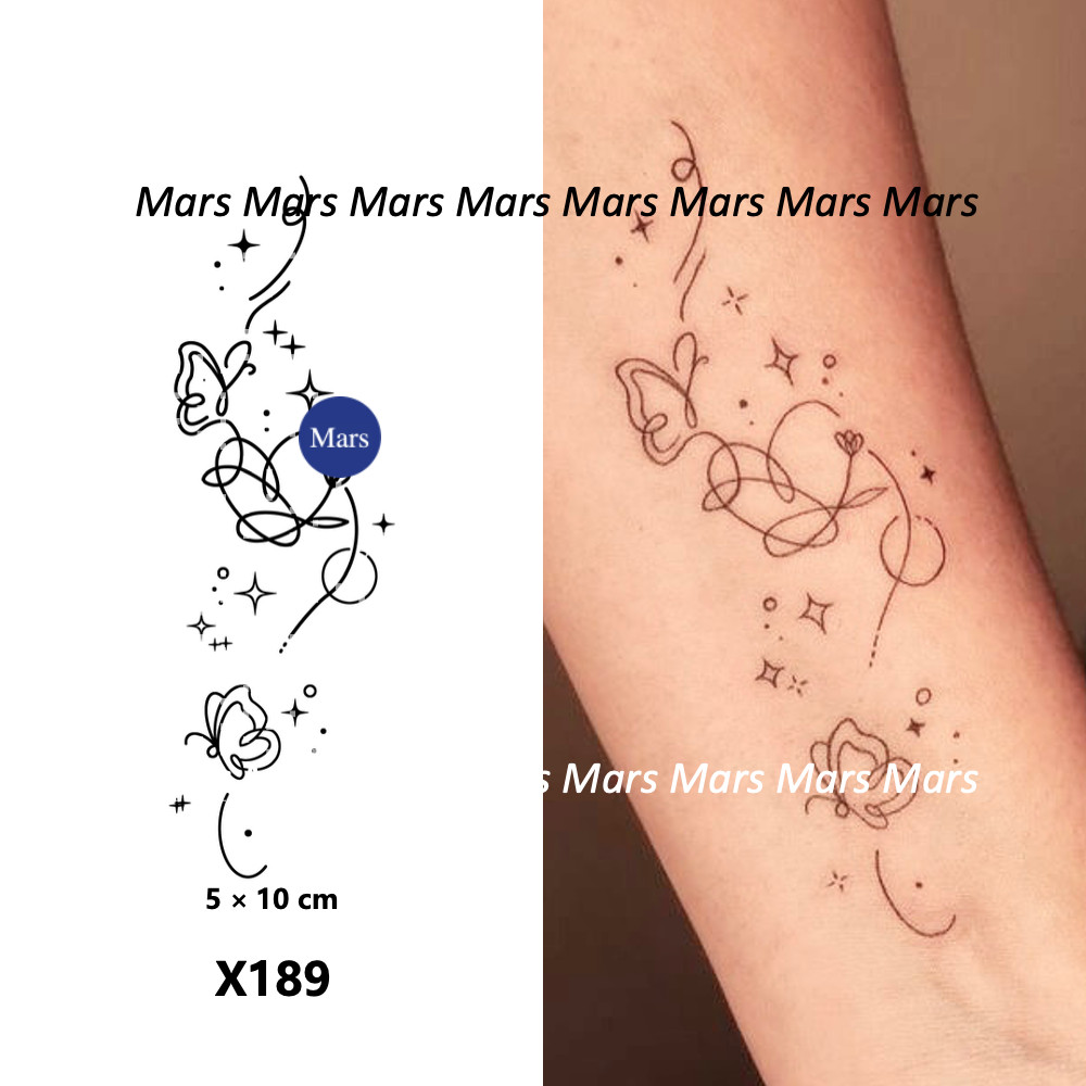 【Mars Tattoo】NEW Technology Magic, Long Lasting 2 Weeks, Semi-Permanent ...