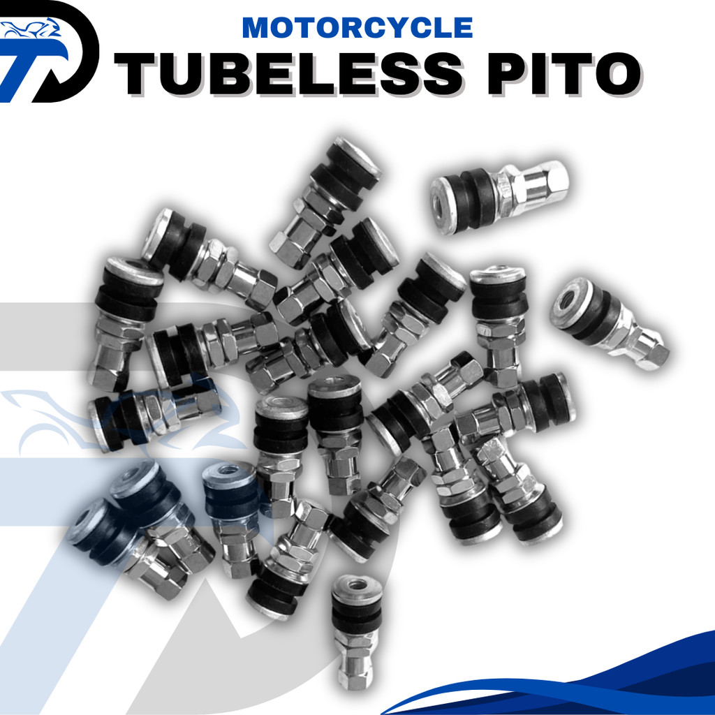 [THROTTLE DRIFT] HIGH QUALITY PITO TUBELESS WHEEL TIRE VALVE NO LEAKS ...