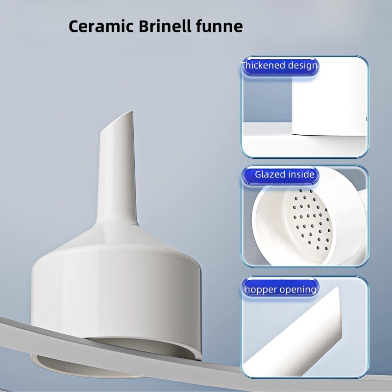 Ceramic Buchner Funnel Filtration System with Suction Flask | Includes ...
