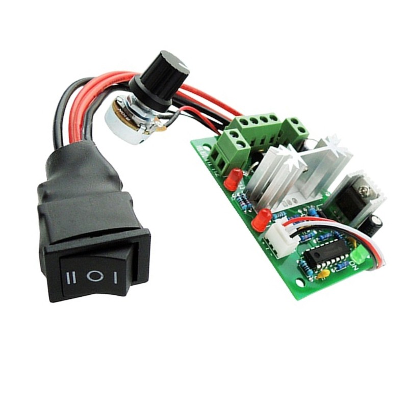 HL PWM Motor Controller Adjustable Speed Forward Reverse Stop ...
