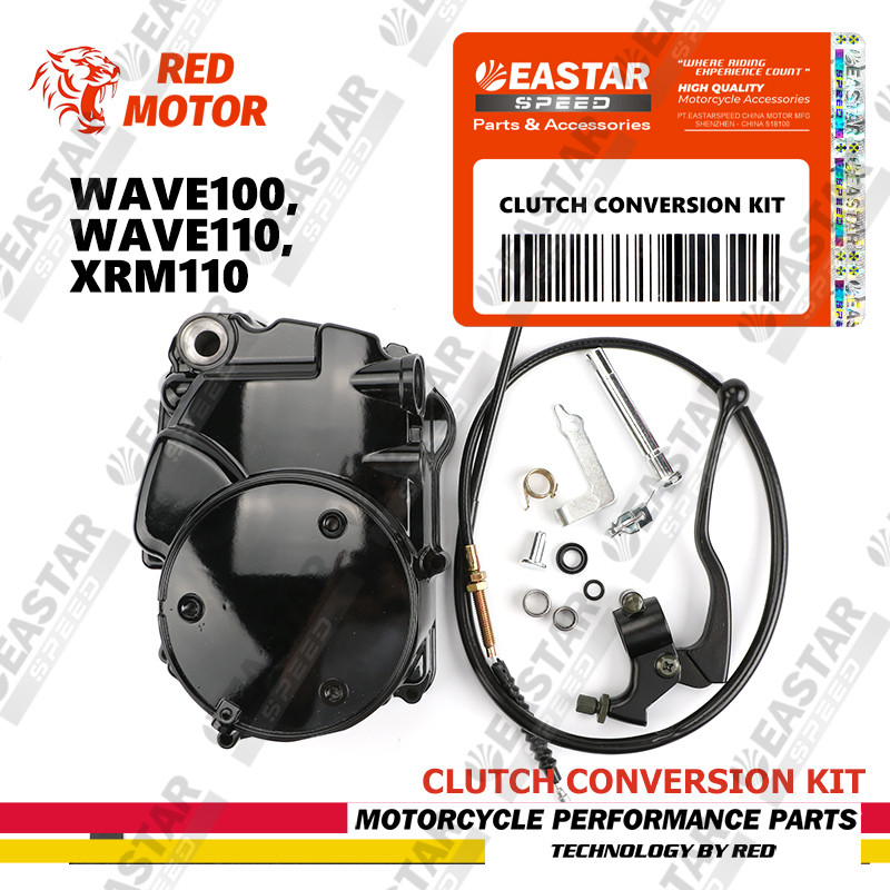 Clutch Conversion KIT For Wave 100/ Wave 110/ Xrm 100/XRM 110 Black ...