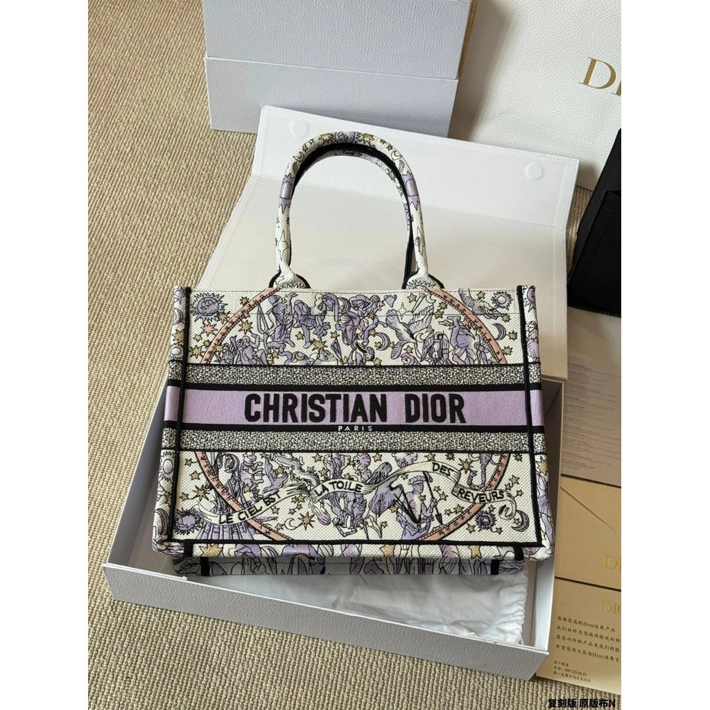 Dior Dior Classic Style Shoulder Bag Messenger Bag Handbag Tote Bag ...