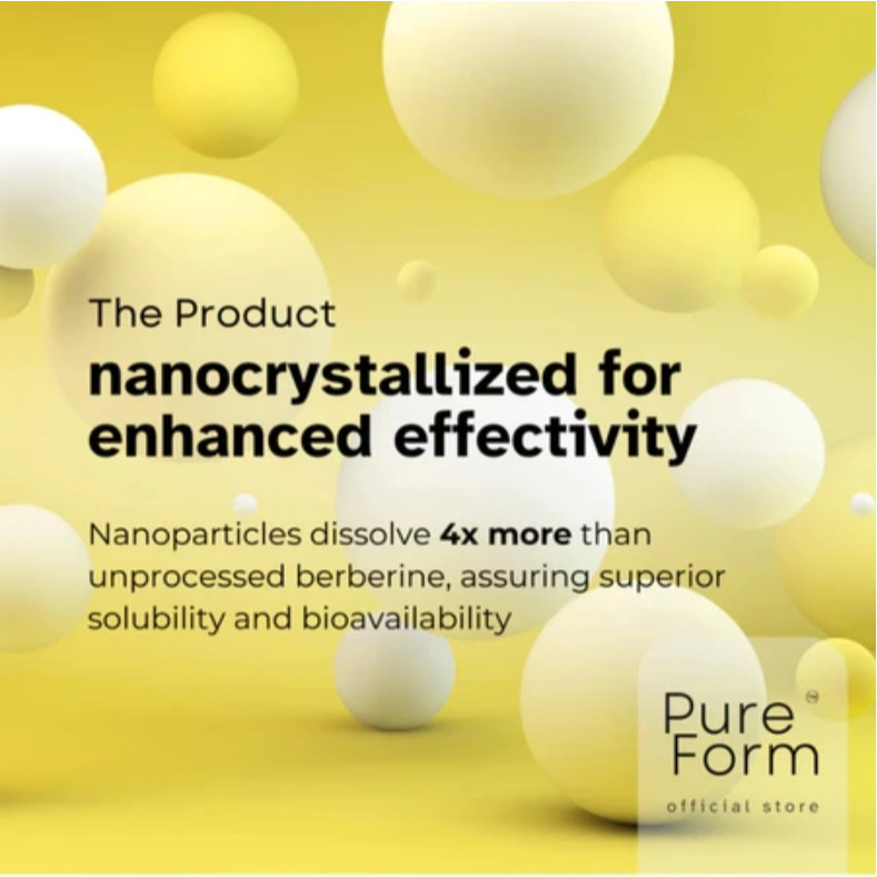 Legit Pure Form Nanocrystallized Berberine 1250mg Berberine Milk ...