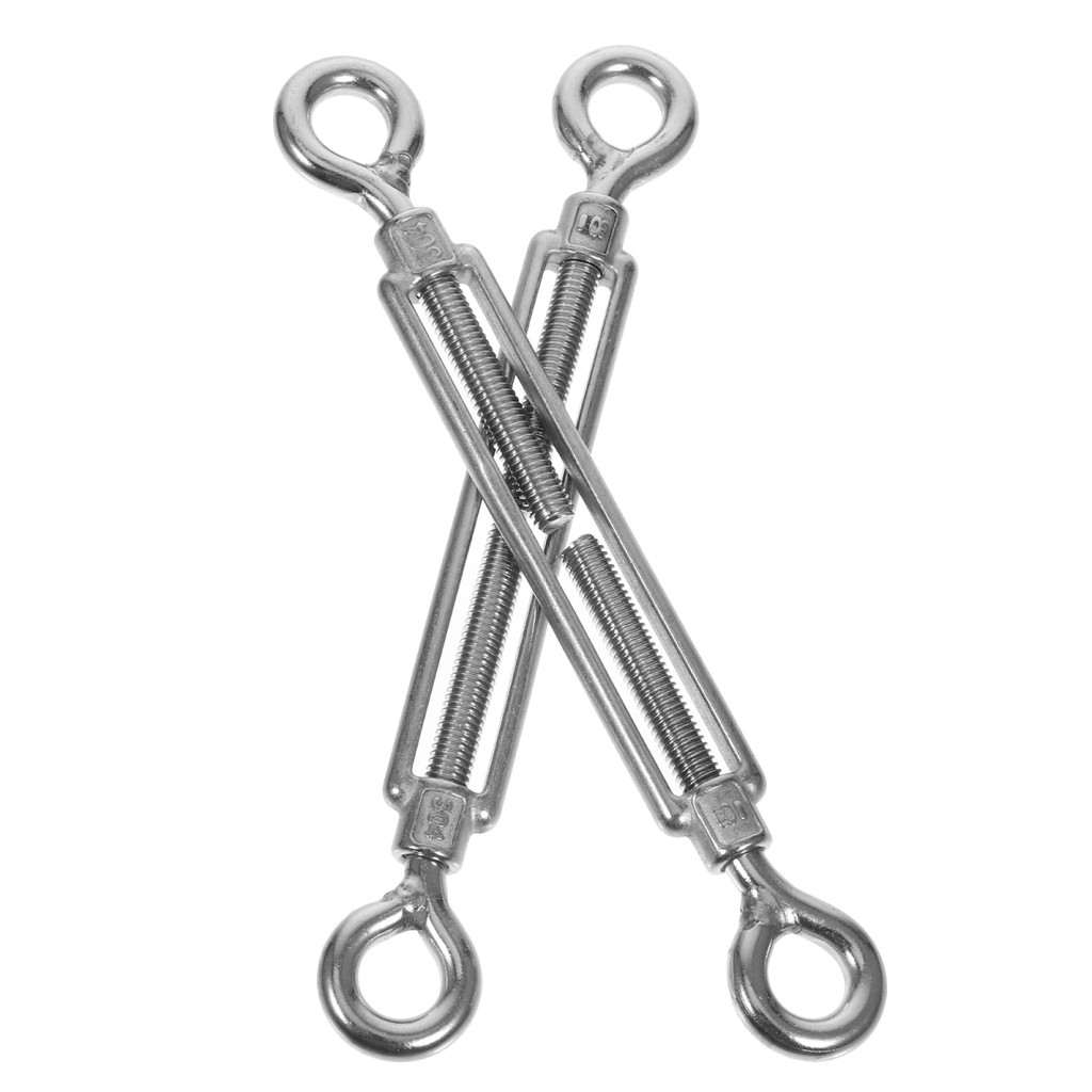 M4/M8 Adjustable Wire Rope Tensioner 304 Stainless Steel Hook Eye Rope ...