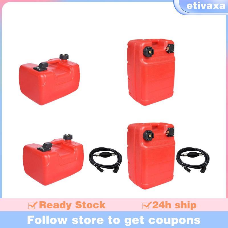 [Etivaxa] Portable Boat Fuel Gas Tank Boat Engine Parts Marine Outboard ...
