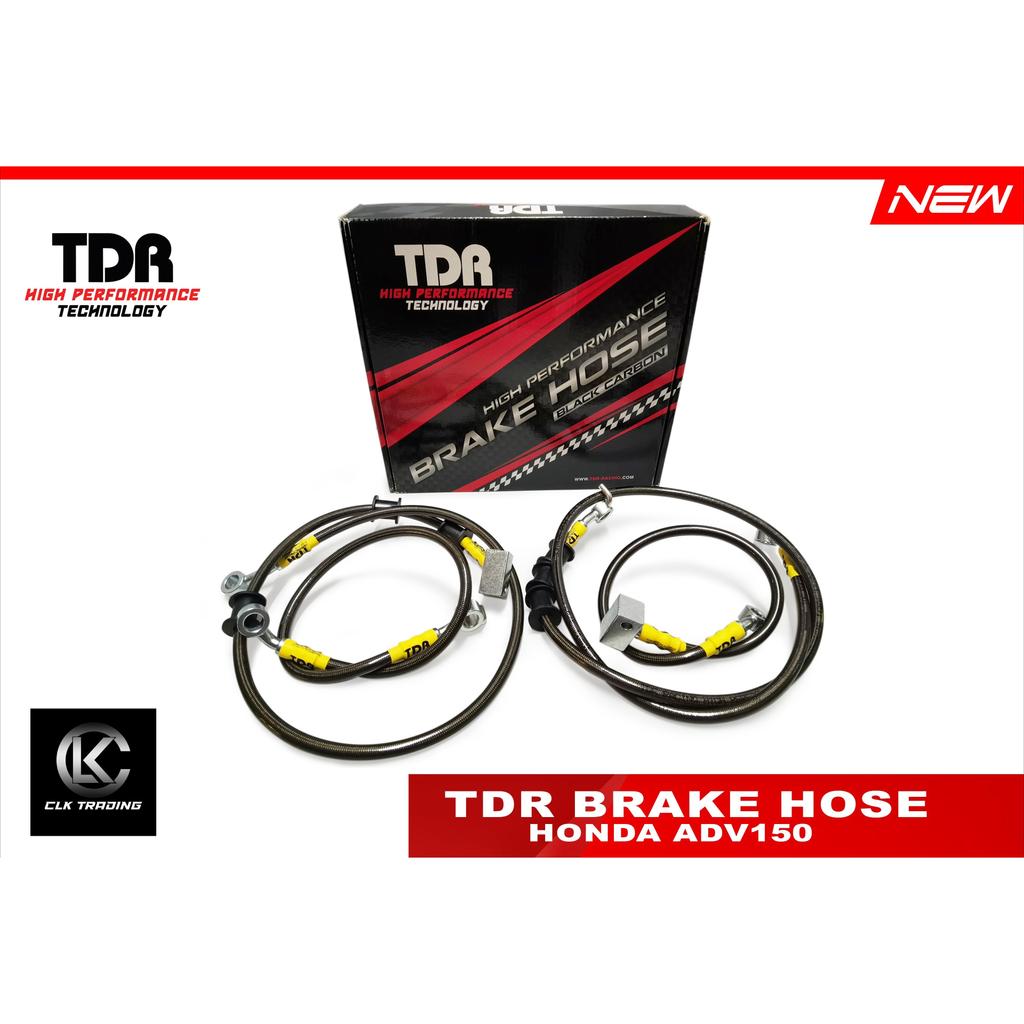 TDR BRAKE HOSE ADV 150 ABS ADV 160 ABS ORIGINAL - BLACK CARBON | Shopee ...