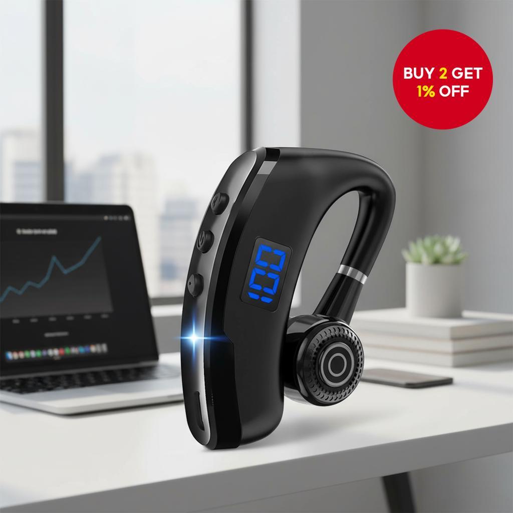 HQAi V9Pro Wireless Bluetooth Earbuds Mic Included Earphones Sport HIFI ...