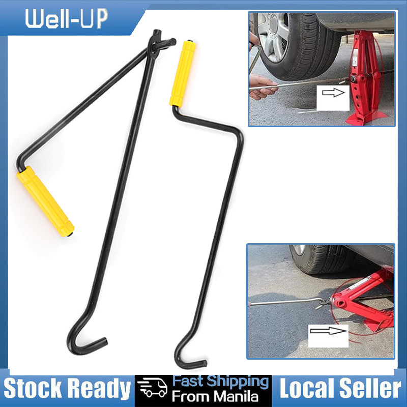 Foldable Car Hand Jack Rocker Auto Jack Folding Handle Scissor Jack ...