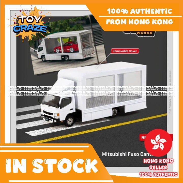 [Authentic] Tarmac Works 1/64 Mitsubishi Fuso Canter Mobile Display ...