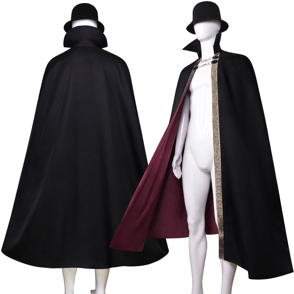 Adult Vampire Baron Cloak Cloak cos Costume Halloween Stage Role Show ...