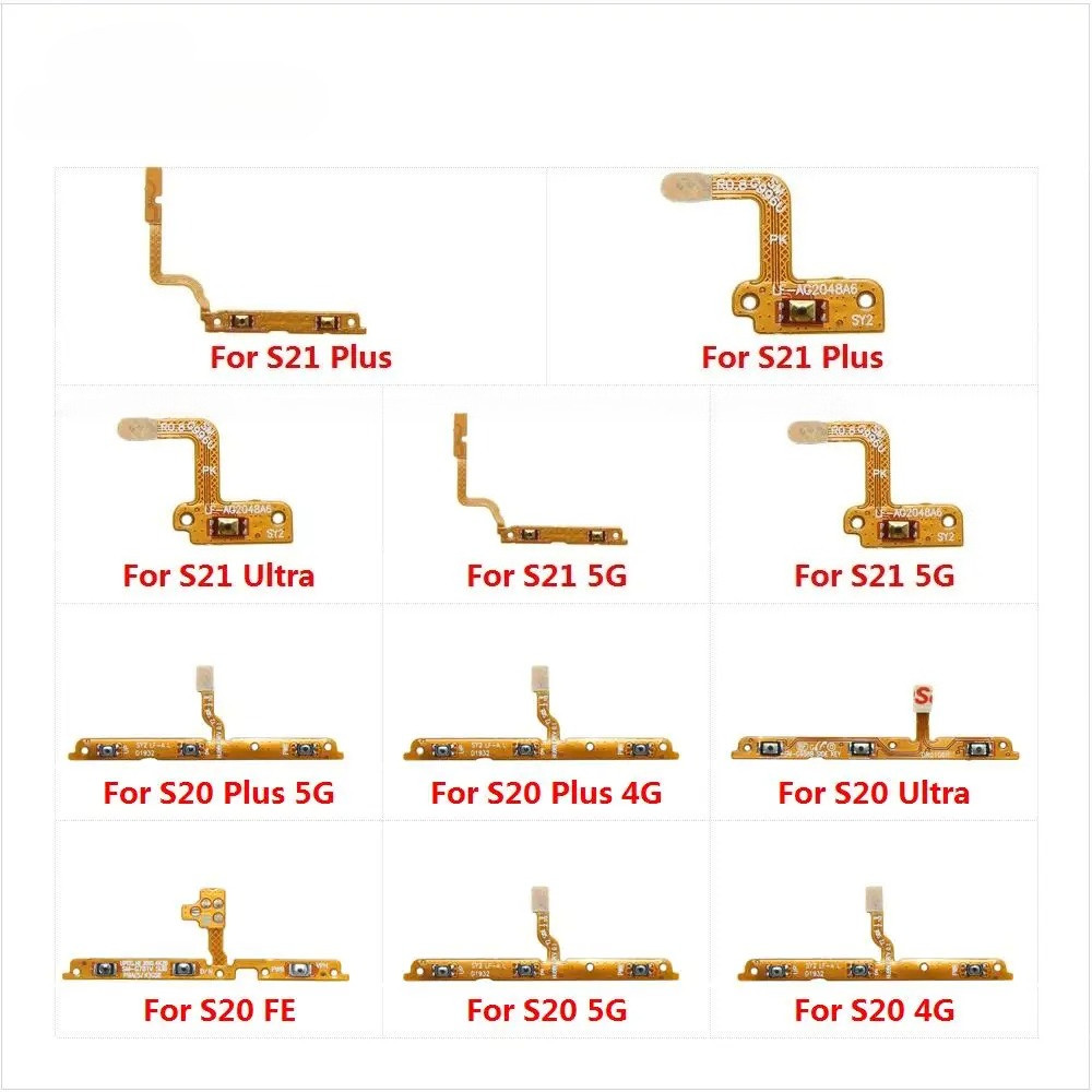 Power ON OFF Mute Switch Control Key Volume Button Flex Cable For ...