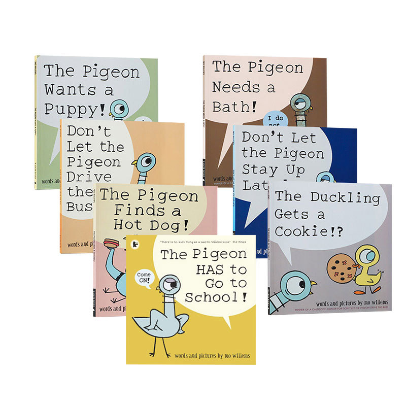 The Pigeon Pigeon Series Don't Let the Pigeon drive the bus Mo Willems ...