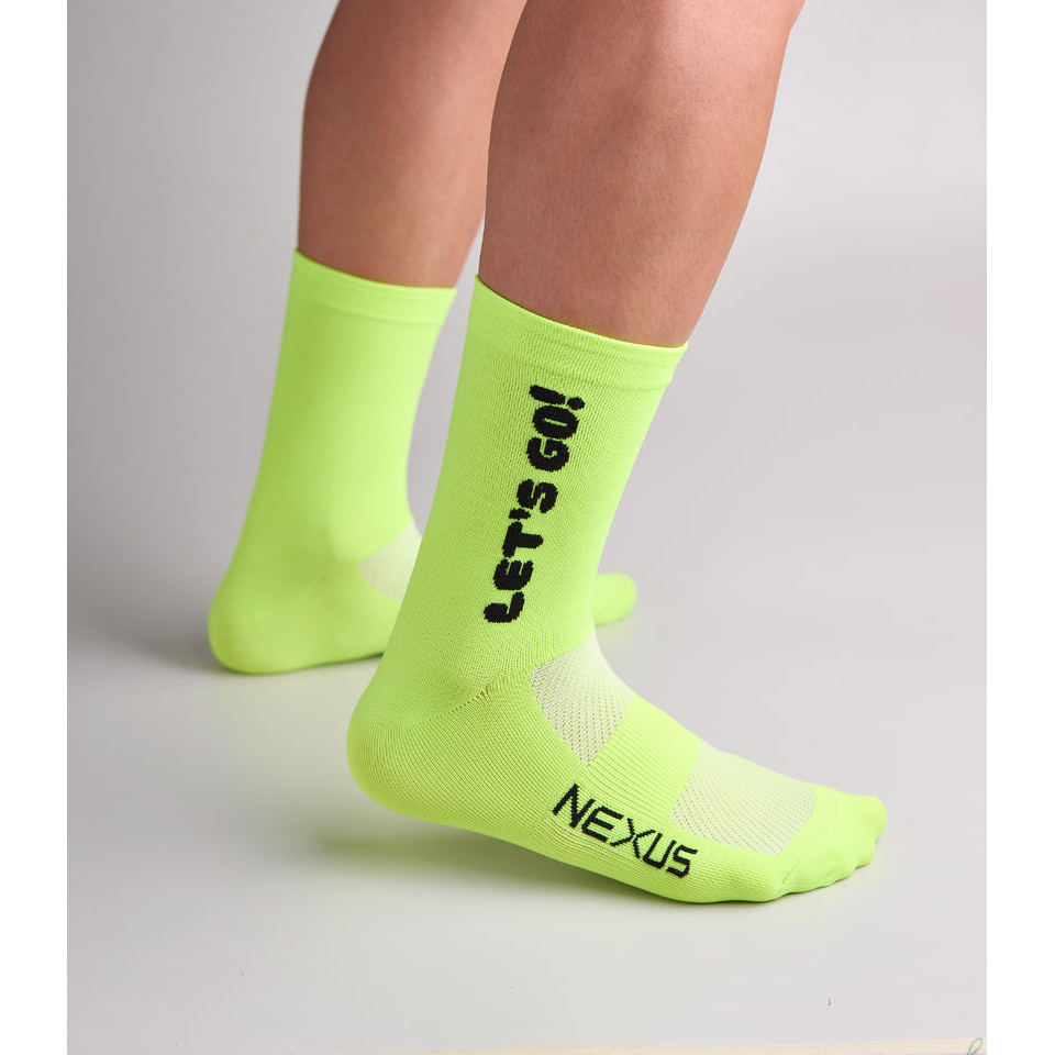 BOOST (NEON GREEN) NEXUS SOCKS | Shopee Philippines
