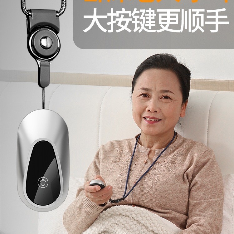 Elderly Call Device Wireless Home Call Bell Long Distance Bedside Call ...