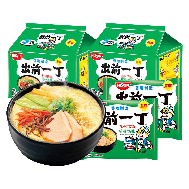 China Hong Kong First Ding Instant Noodles (Pork Bone Soup Flavor ...