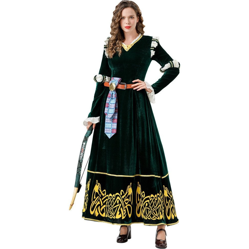 Merida Brave Costume - Women's Cosplay Full Set | Ready Stock | Shopee ...