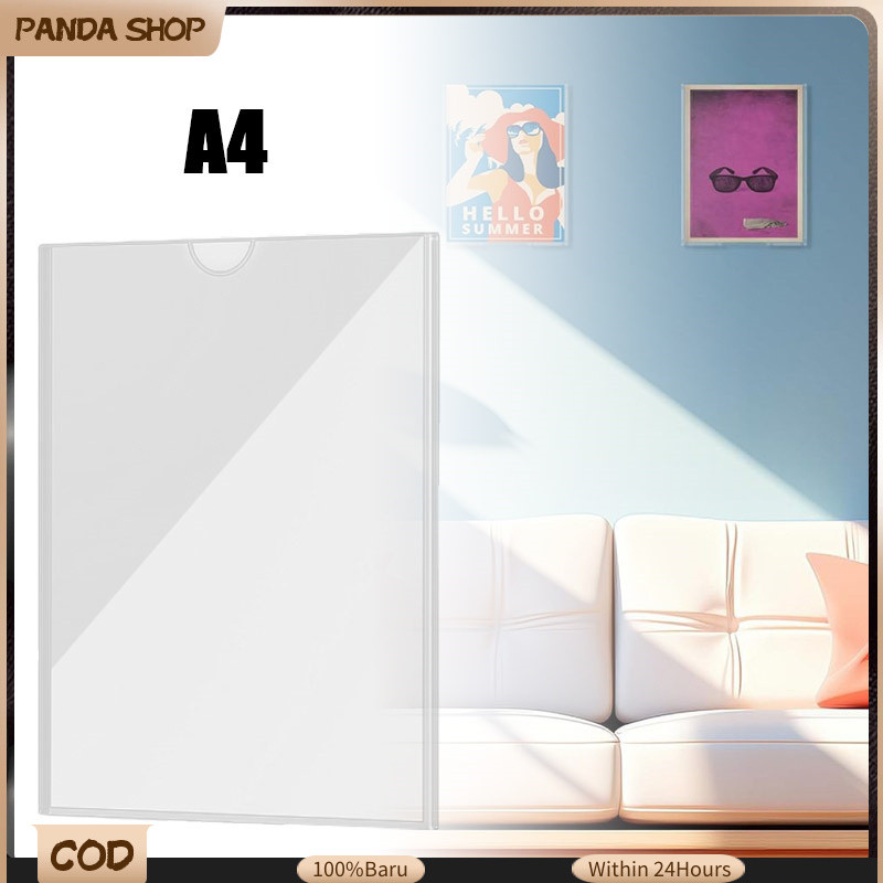 A4 Acrylic Display Frame With Double-layer Clear Acrylic Desk Picture ...
