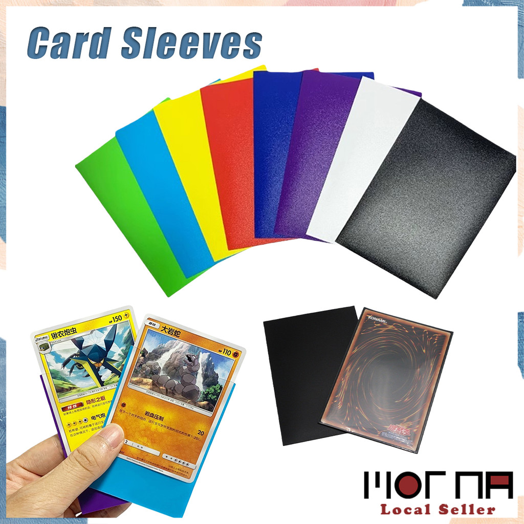 50 Pcs 66x91mm Matte Card Sleeves Anti-Glare Protection MTG & Pokemon ...