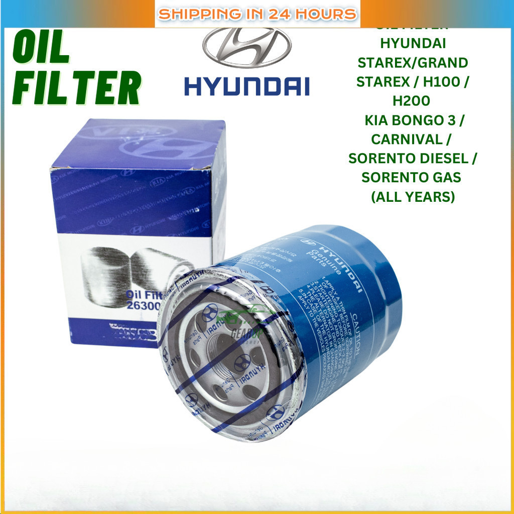 [Ready Stock] SALE! OIL FILTER 26300-42040 for HYUNDAI STAREX/GRAND ...