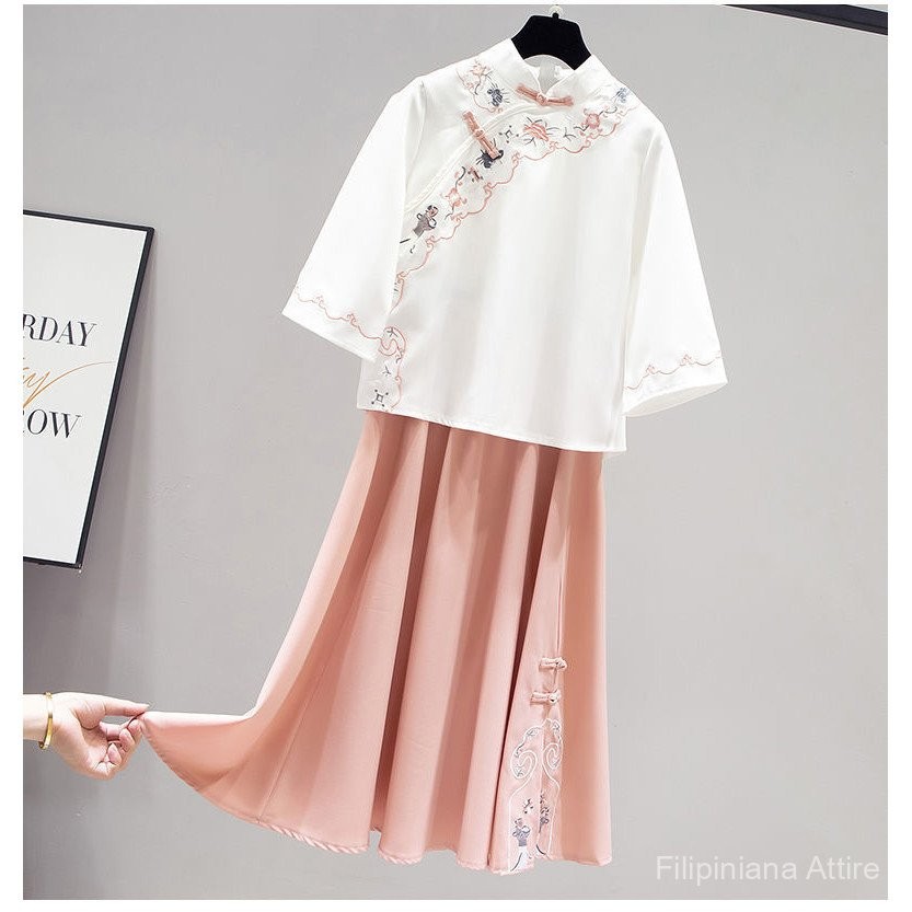 Improved Version Hanfu Women's Style Summer Fairy-like Elegant Ancient ...