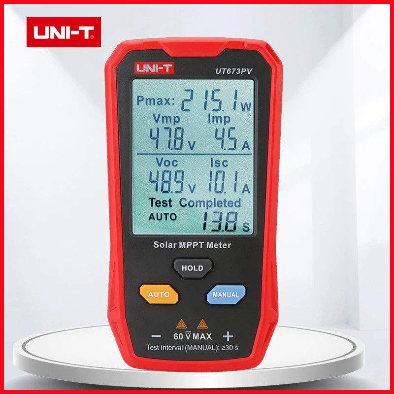 UNI-T UT673PV Solar MPPT Meter 5~800W PV Module Maximum Power Tester ...