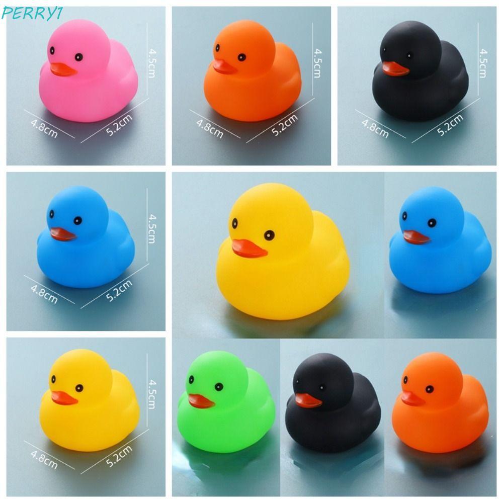 PERRY 3PCS Floating Duck Squeeze Sound Toy, Floating Yellow Duck Yellow ...
