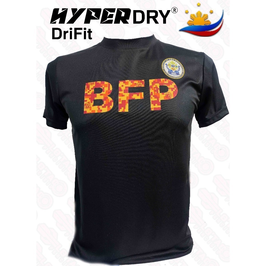 HYPER-DRY BFP Tangerine Drifit Activewear Harabas/ Standy Mode Shirt ...