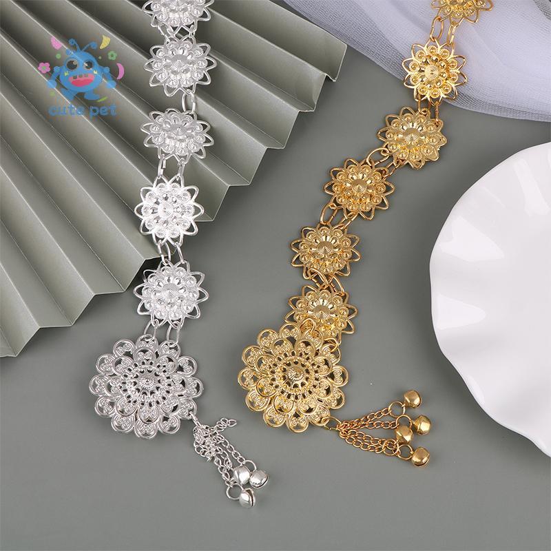 [SNOW] Traditional Sarong Gold Color Belt Vintage Jewelry Buckle Belt ...