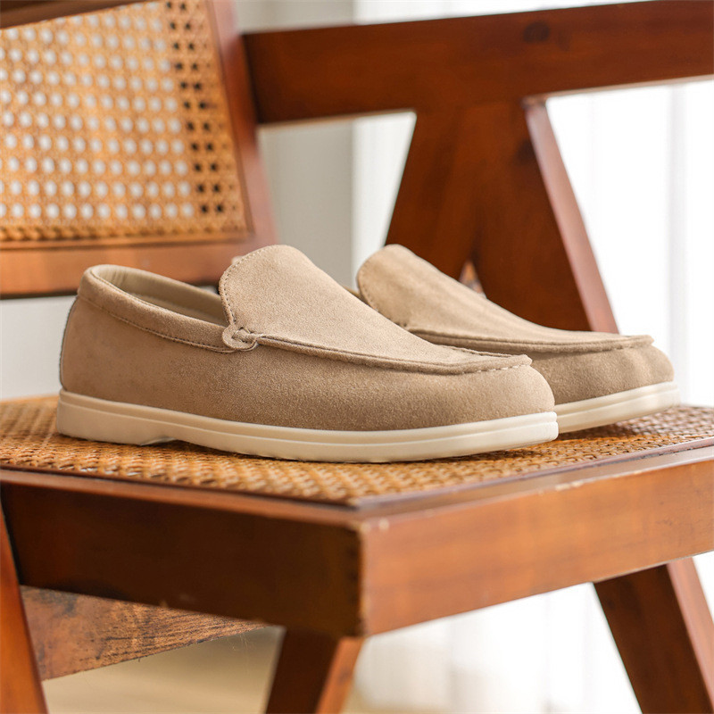 Slip-On Loafers 2025 New For Men Casual Style Suede LP, lp, Loro Piana ...