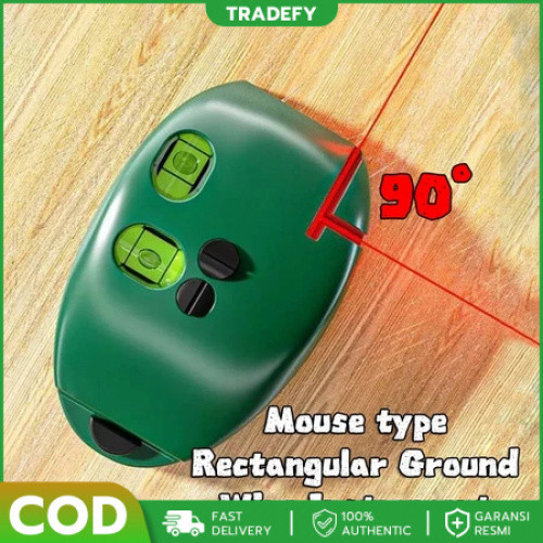 90-Degree Infrared Laser Level Right Angle Vertical Horizontal Bubble ...