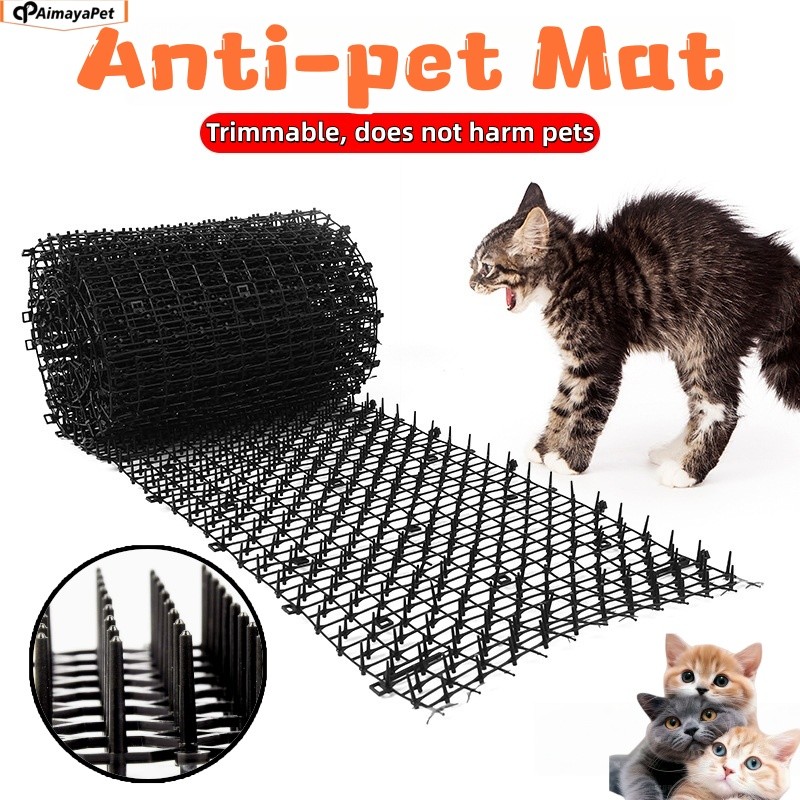 AimayaPet Anti-pet Mat with Spikes Cat Scat Mat Anti Pest Plastic ...