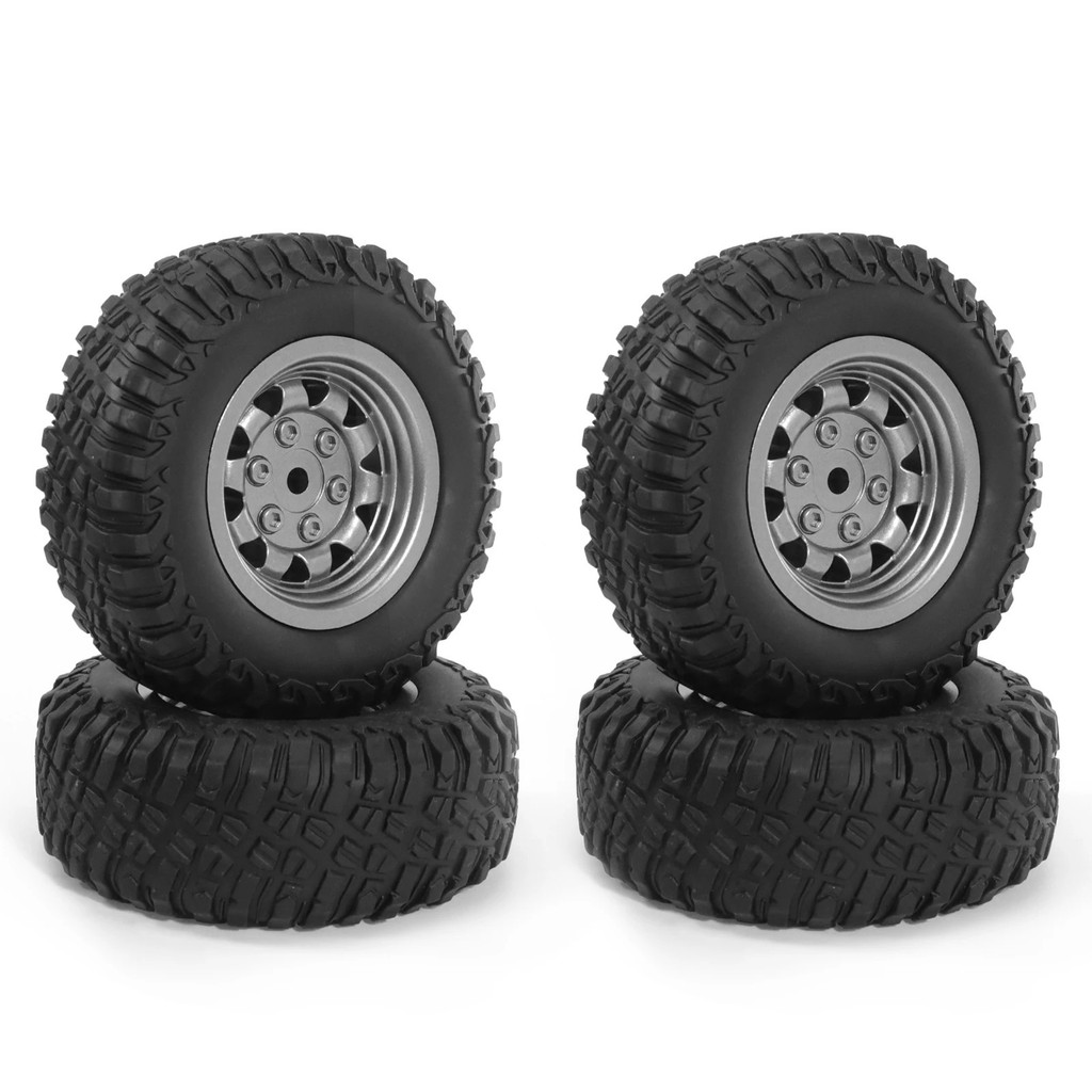 ZeniMN MODEL 73*28mm plastic 5mm Hex beadlock tires for MN99S V2 MN98 ...
