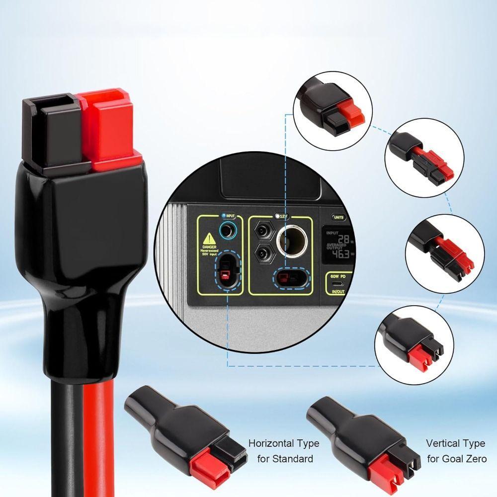 UMISS Extension Cable, 12AWG 30A Panels Connectors, Professional ...