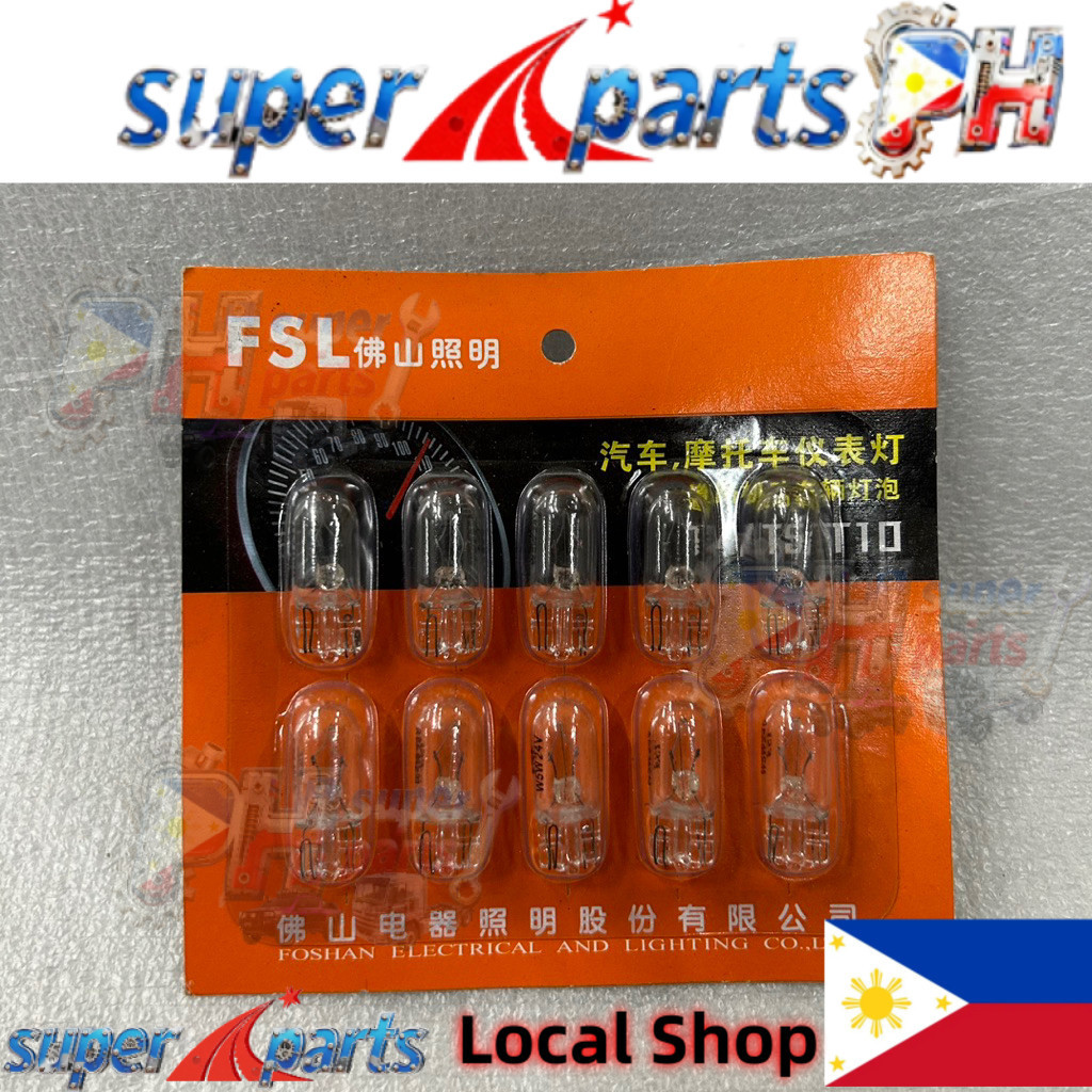 Lighting FSL T10 24V W5W d Car Width Indicator Light BulbPLUG IN BULB ...