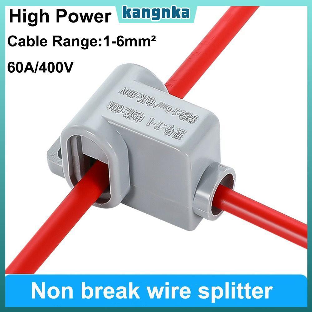 KANGNKA Quick Terminal Block, High Power Conductor Brass High Power ...