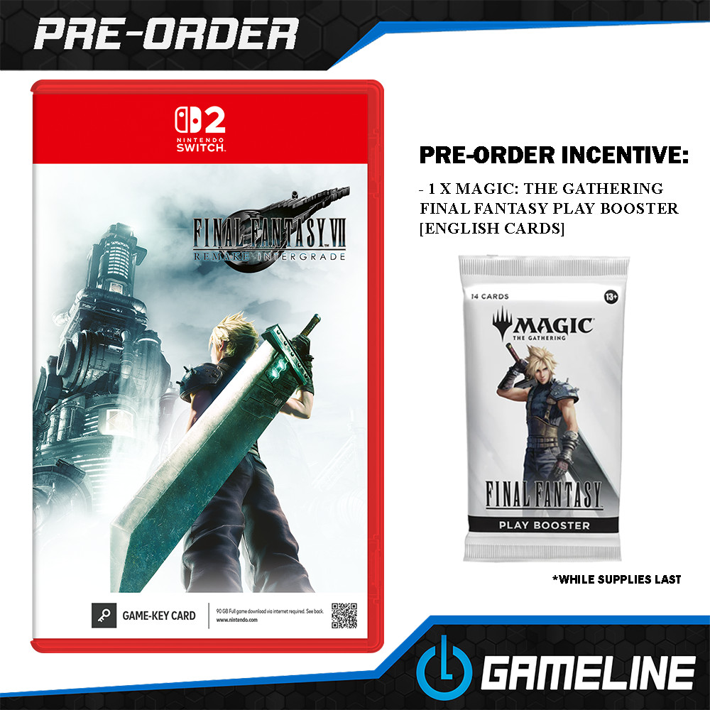 [PRE-ORDER] Nintendo Switch 2 Final Fantasy VII Remake Intergrade ...