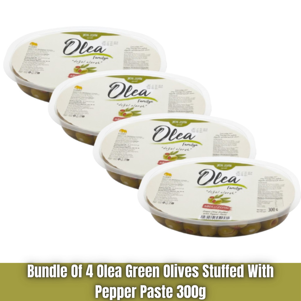 Olea Green Olives Stuffed With Pepper Paste 300g Best Before 10/Feb ...